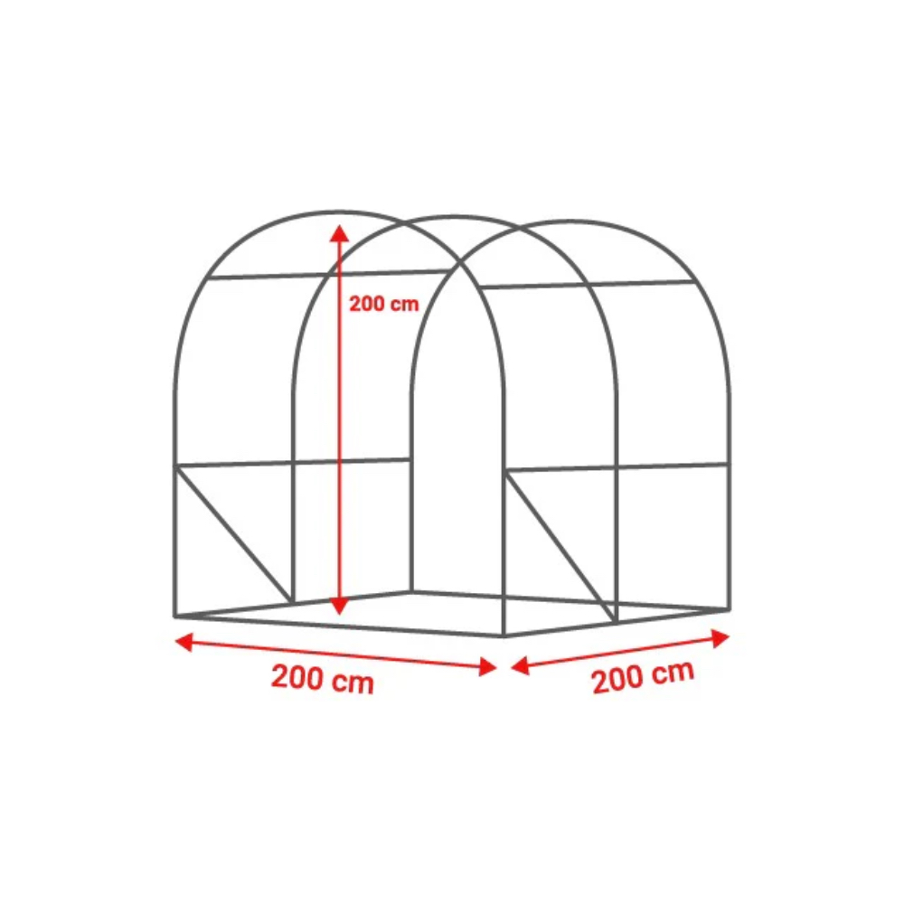 Solar de gradina 2x2 m profesional Eden + Ata de palisare CADOU ...