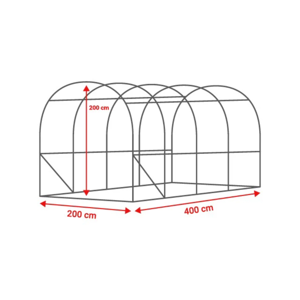 Solar de gradina 2x4 m profesional Eden + ata de palisare CADOU ...